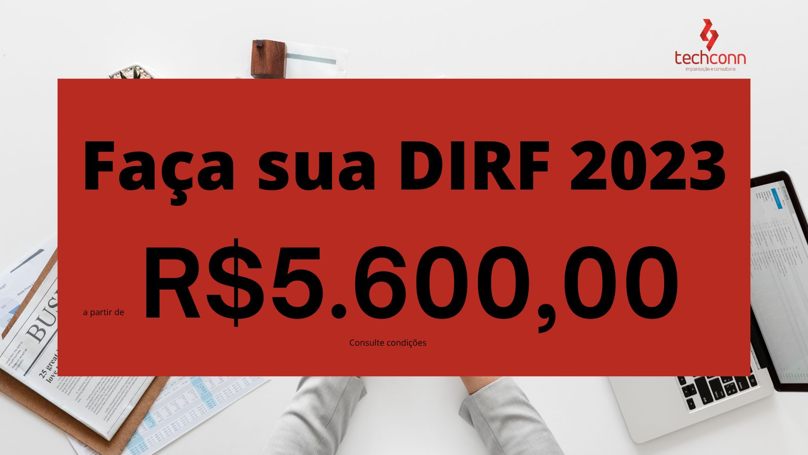 Declare a DIRF 2023 com a Techconn - Techconn